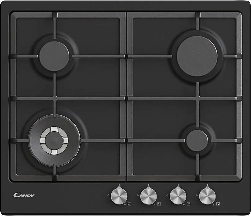 Газовая варочная панель Candy PGM4201C, 4 конфорки, электроподжиг, газ-контроль