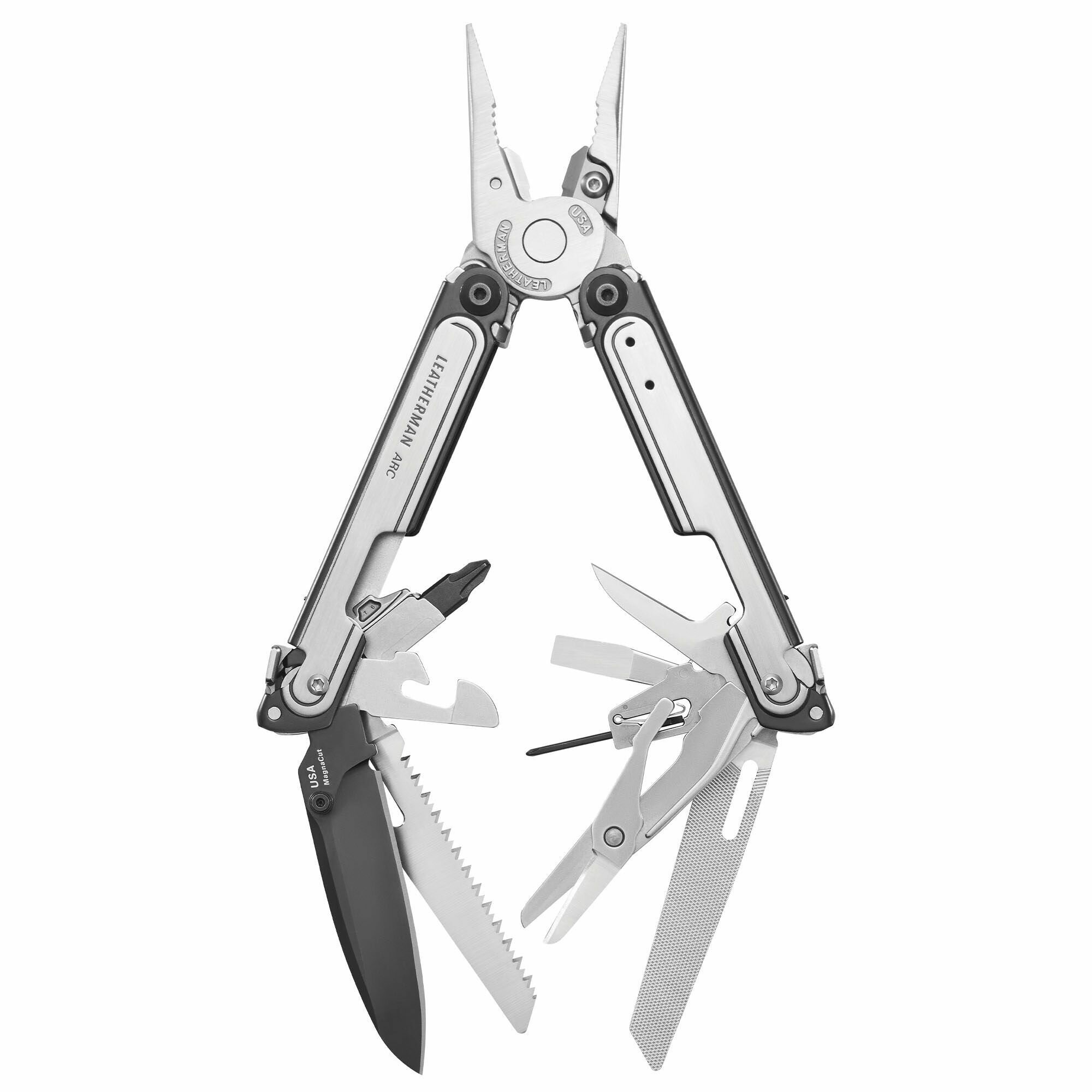 Мультитул LEATHERMAN ARC Black&Steel (нейлоновый чехол)