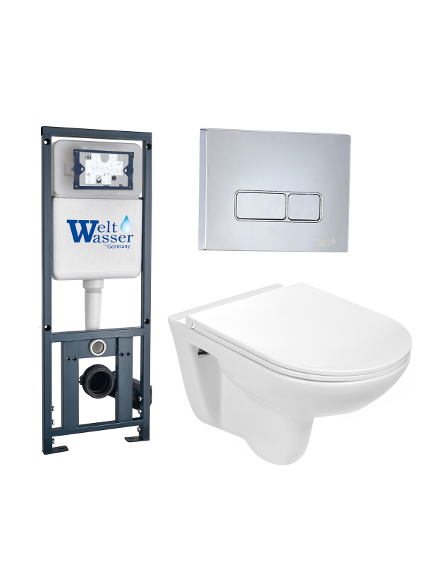 WeltWasser Комплект MARBERG 410 + BAARBACH 004 GL-WT + MAR 410 SE-CR WeltWasser