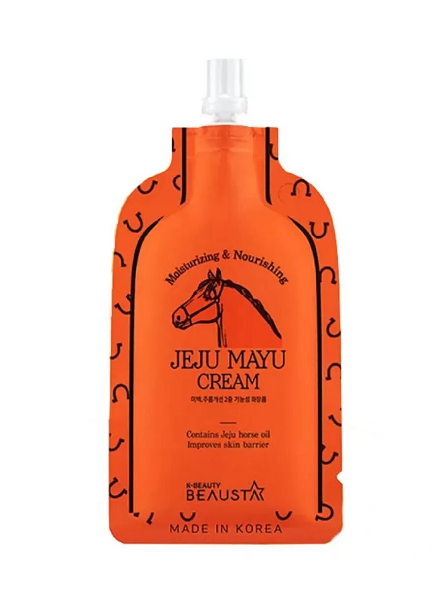 Крем для лица питательный с лошадиным жиром 15 мл