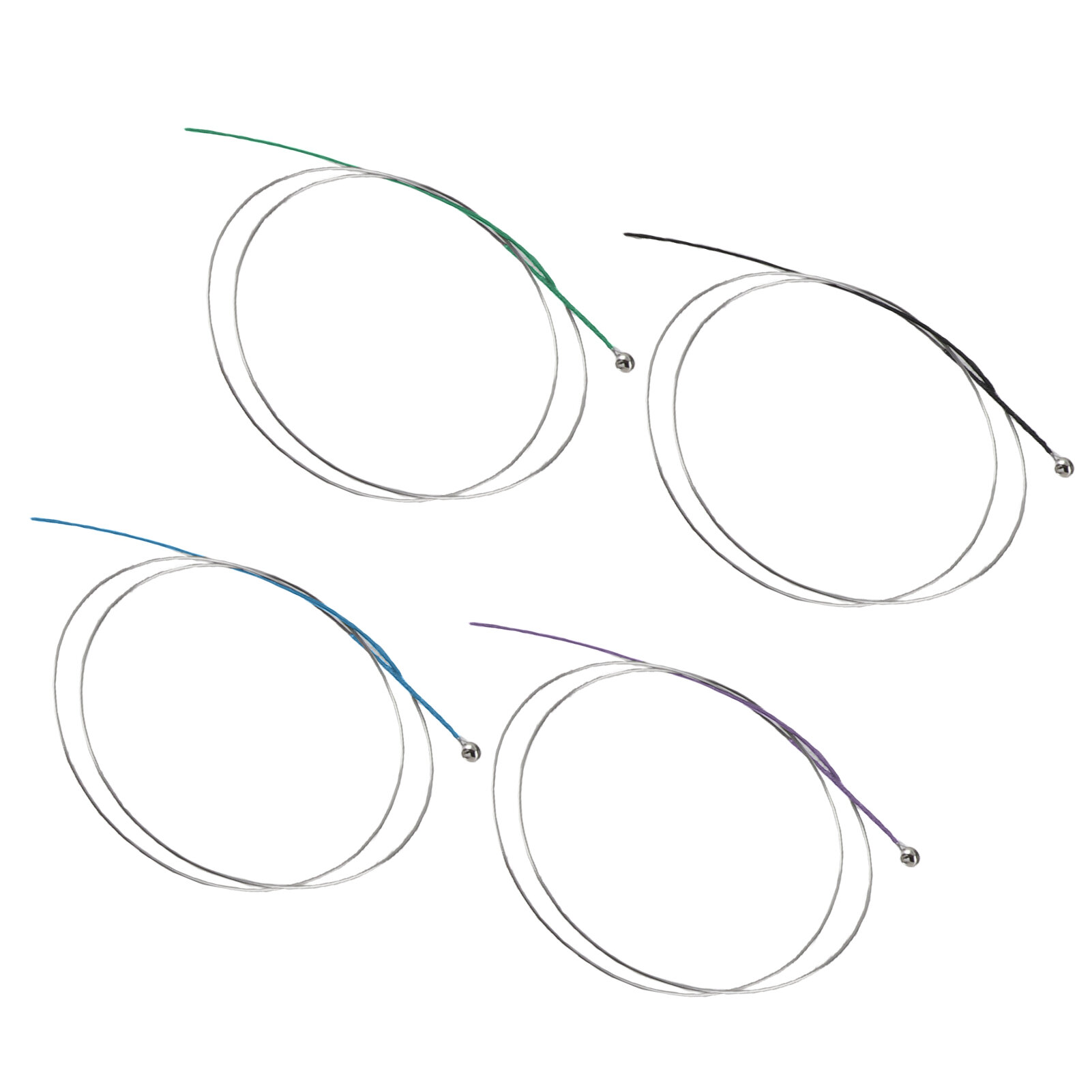 Полный комплект высококачественных скрипичных струн размером 4/4 и 3/4, стальные струны, струны соль ре ля и ми