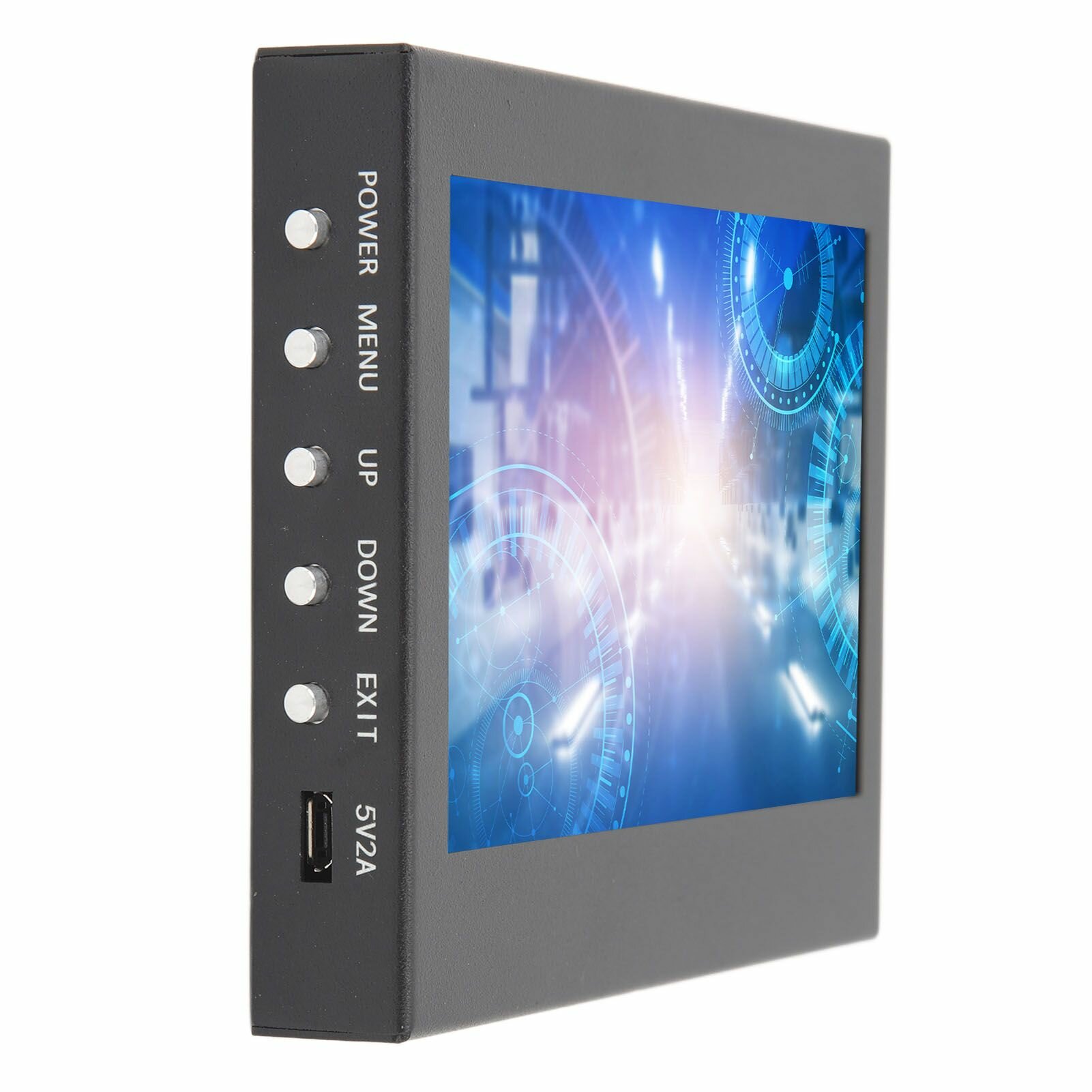 Портативный дисплейный монитор 5 дюймов с HDMI и VGA для игр и компьютеров, разрешение 800x480, легкий и переносной