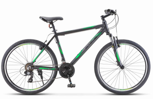 Stels Горный велосипед 26" Navigator 620 V K010 (рама 17) (ALU рама) Черный/матовый