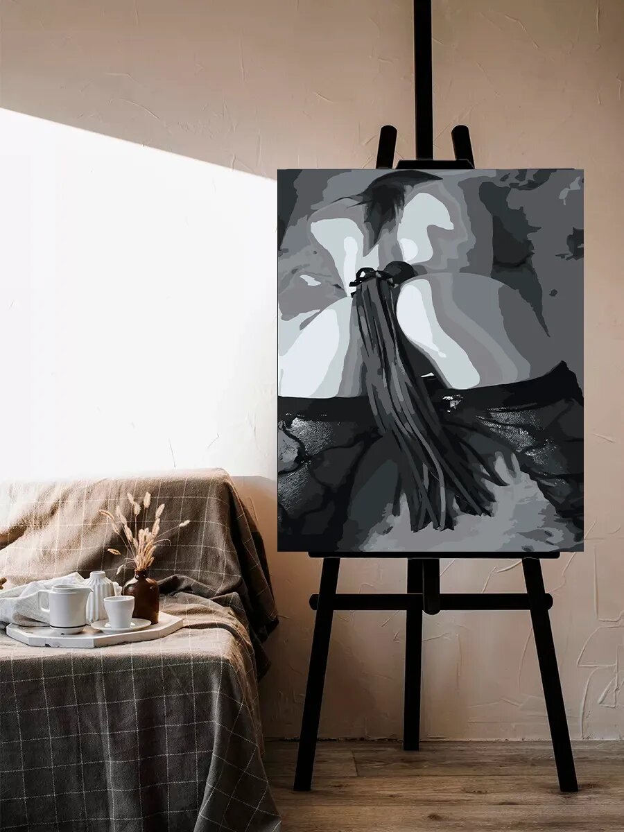 Картина по номерам Эротика Соблазн Влечение Страсть Любовь