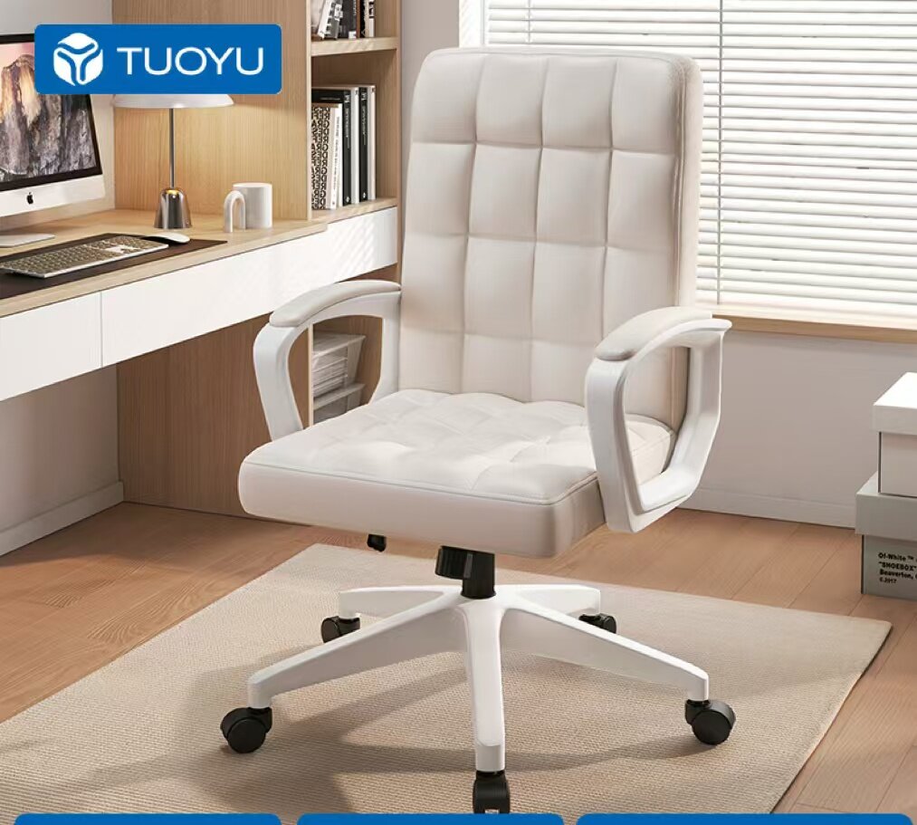 Компьютерное кресло для дома, для всей семьи, подростковое, детское кресло ROVERSO RV-305 White, Вельвет, Светло-серый