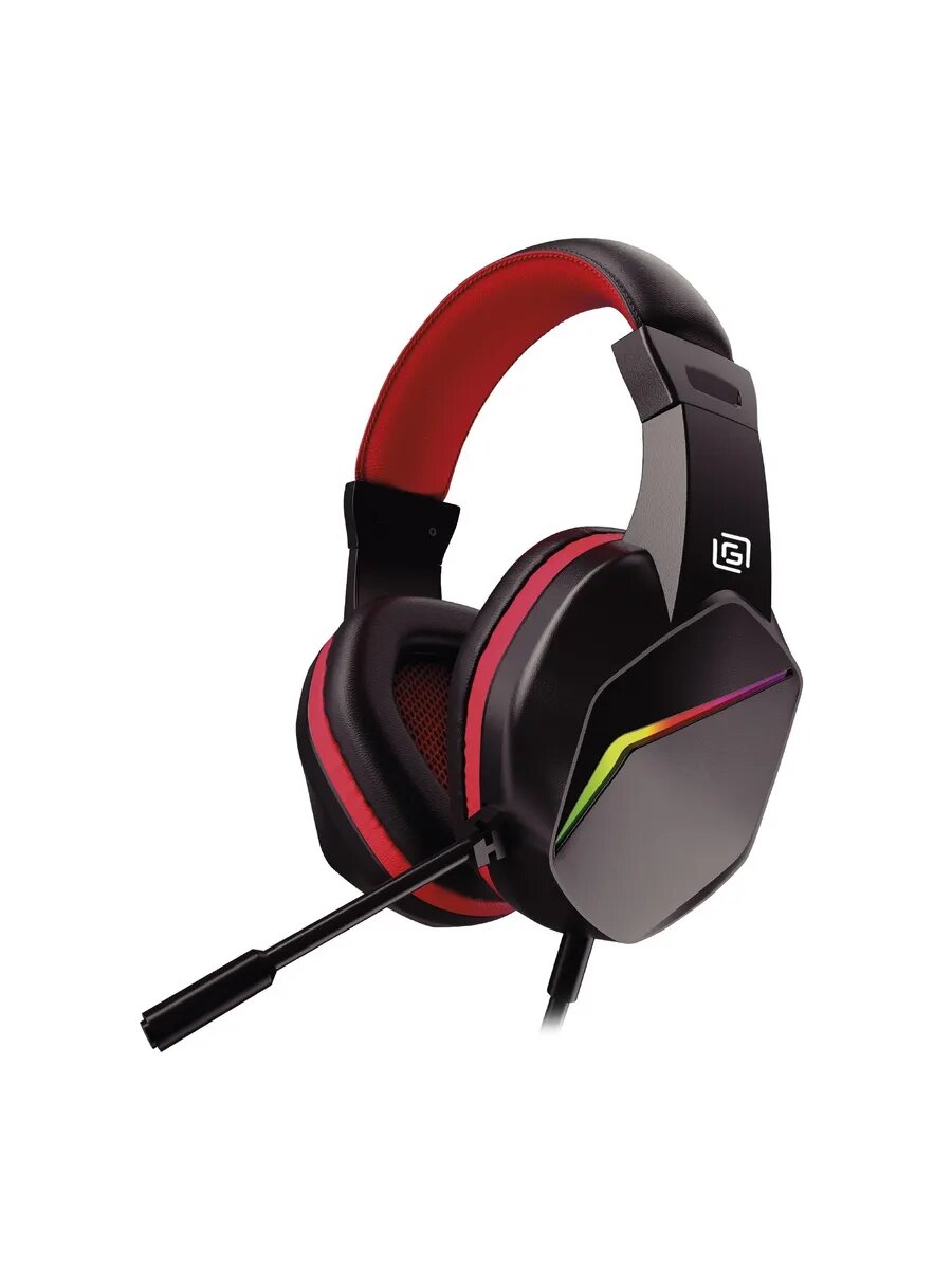 Наушники с микрофоном HS-L335G черный 2.2м