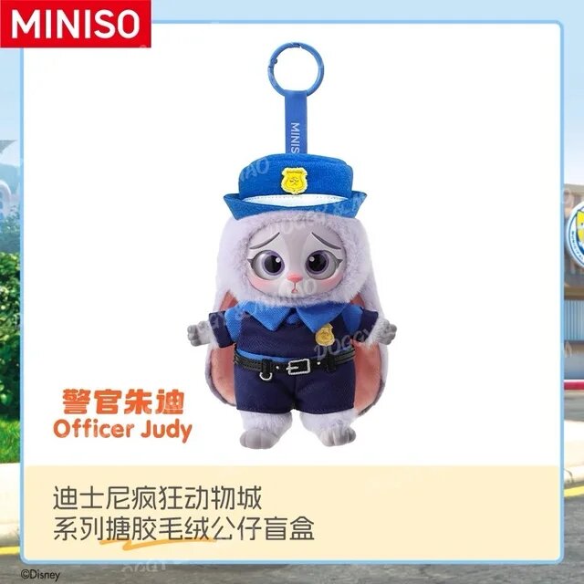 В наличии оригинальная MINISO Zootopia Blind Box Judy Nick Enamel Blind Box THE MOVIE REVO SERIES Фигурка ZOOTOPIA от Джуди Хопп