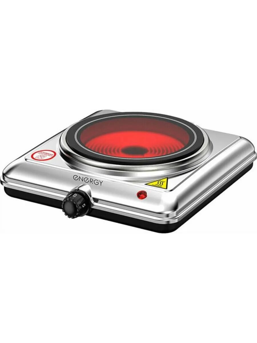 Плитка настольная инфракрасная EN-909 1конф 1200Вт Серебр