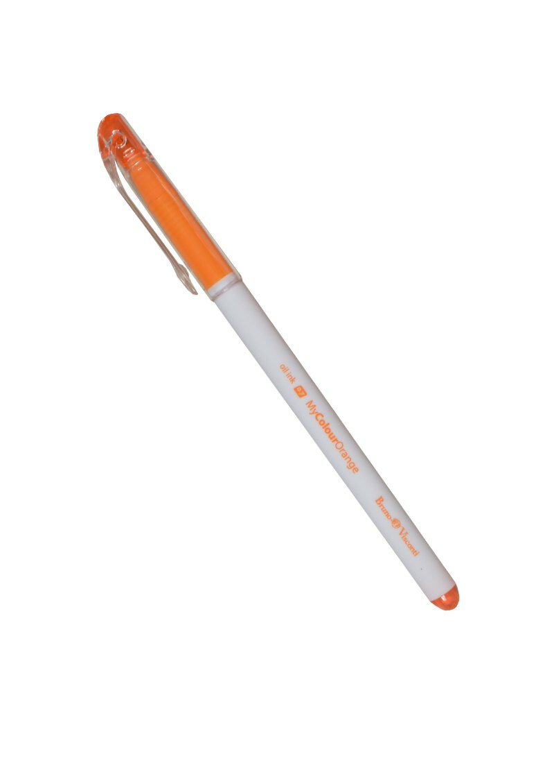 Ручка шариковая Bruno Visconti, MyColour, оранжевая 0,7 мм