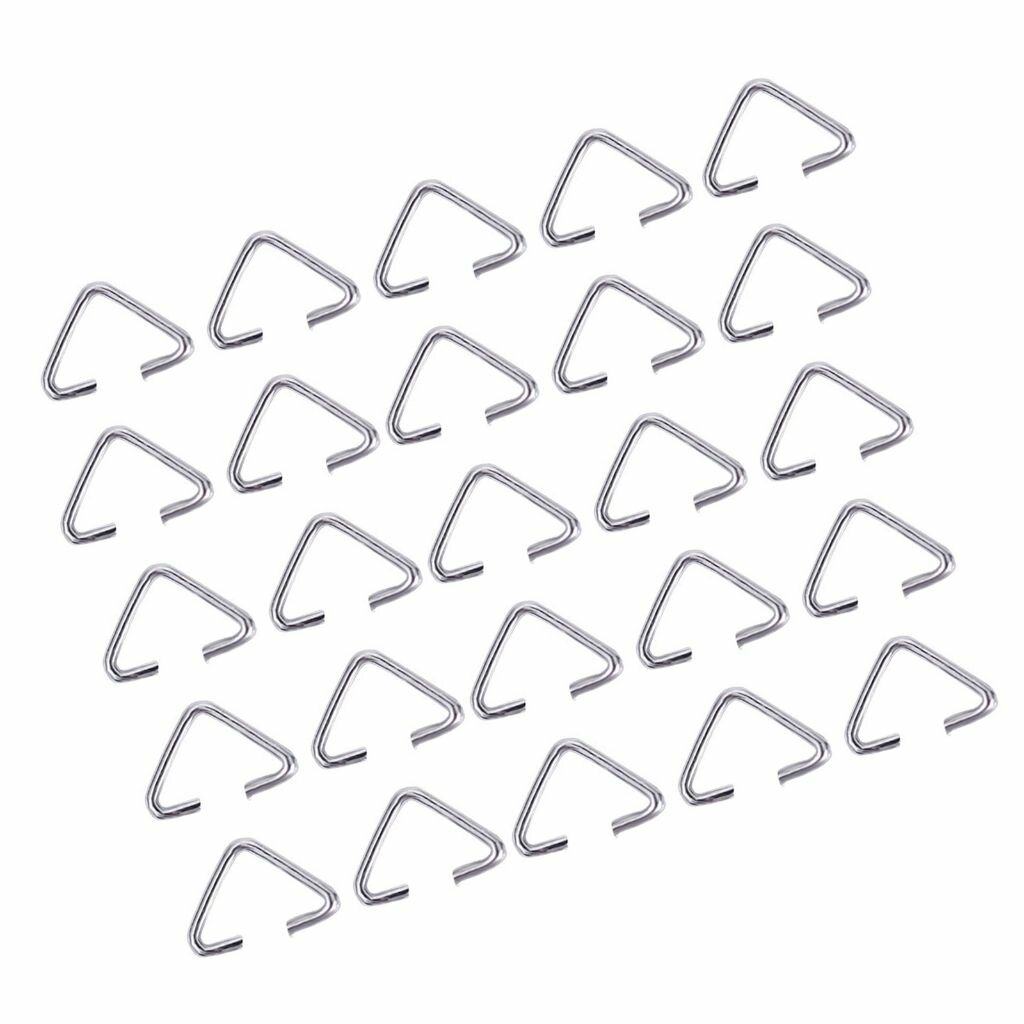 600 шт. прочные стальные треугольные кольца для изготовления украшений