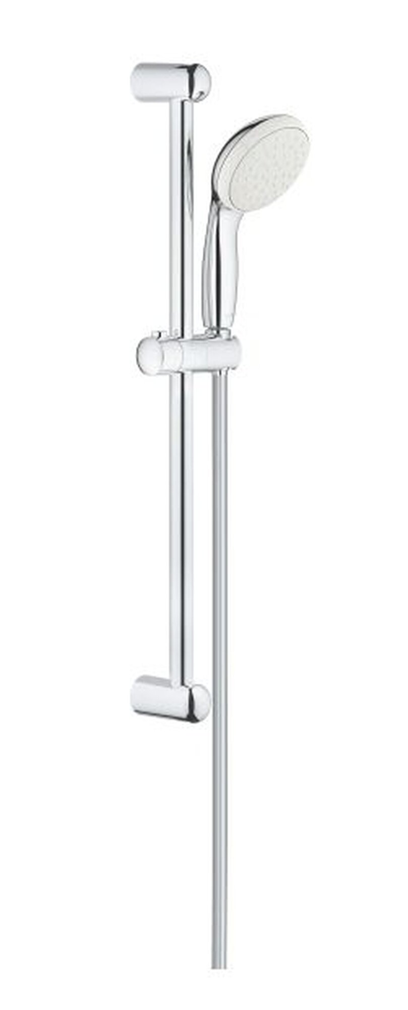 Душевой гарнитур Grohe Tempesta New, 27924001, вертикальный монтаж, серебристый