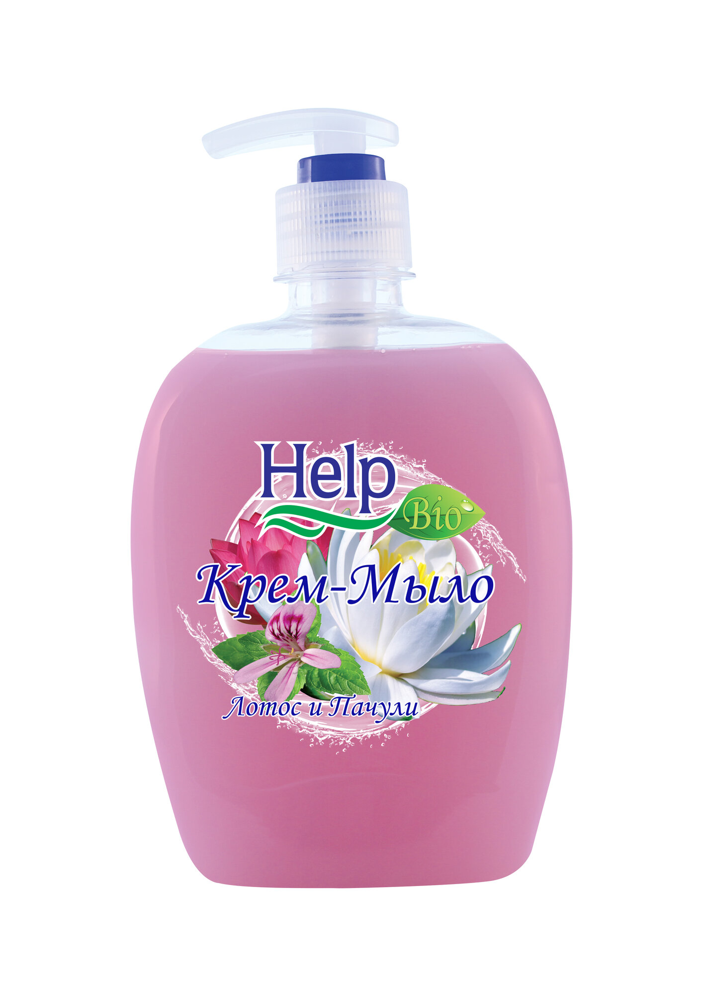 Крем-мыло жидкое Help Лотос и пачули 500 мл
