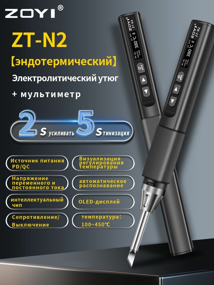 Паяльник 96 Вт, Нихромовый нагреватель, 1 предметов
