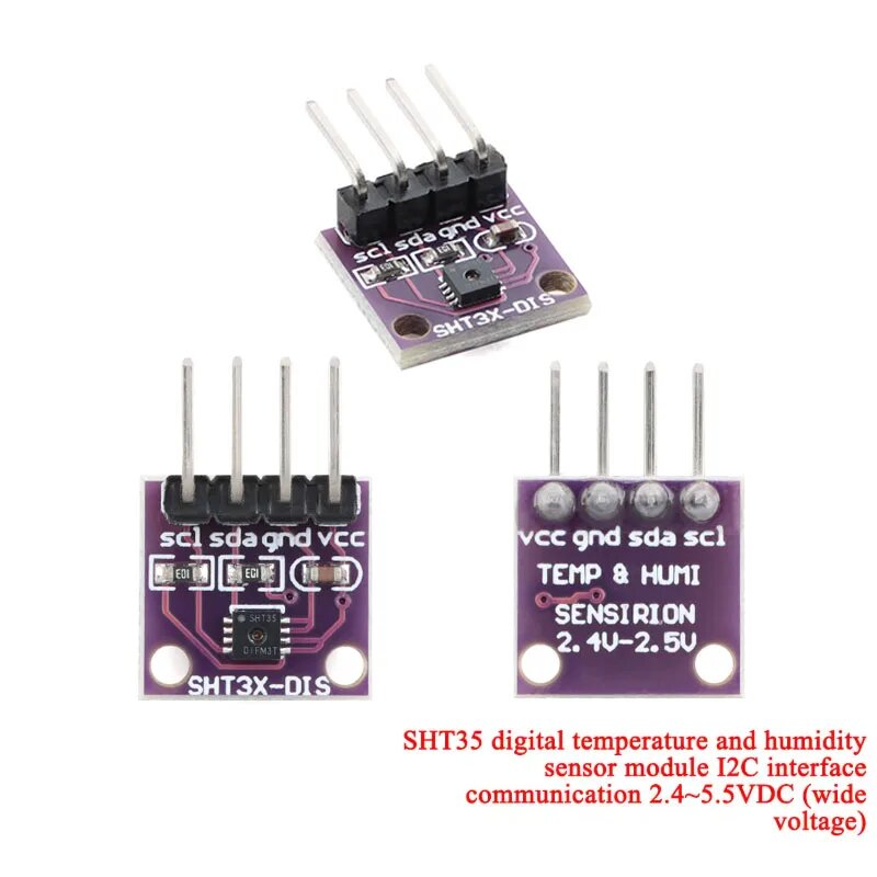 Датчик температуры и влажности SHT35 I2C