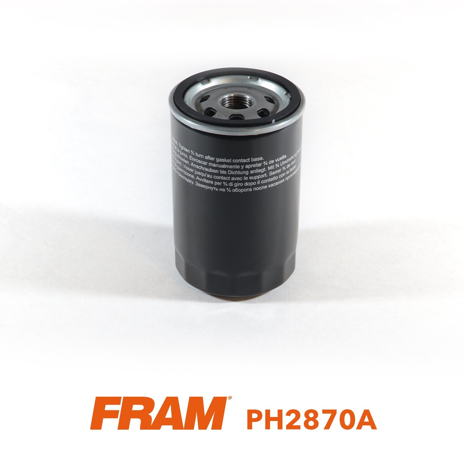 Фильтр масляный Fram PH2870A, резьба 3/4"-16 (H, D - 119/76мм.) для VW TRANSPORTER T4 2.0 и др.