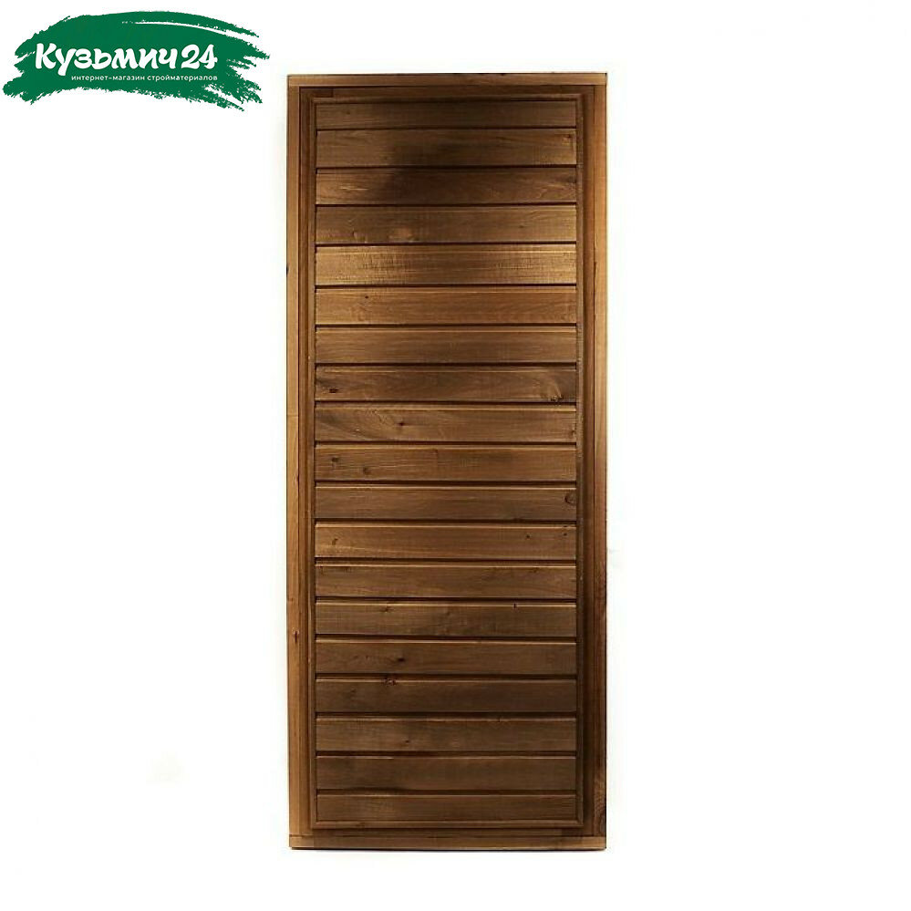 Дверь банная термолипа 1700 х 700мм, массив, 1 шт