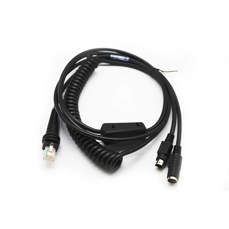 Новый клиновой кабель клавиатуры 3 м PS2 для Honeywell 1900G 1200 1300G сканер штрих-кода Dada кабель передачи данных