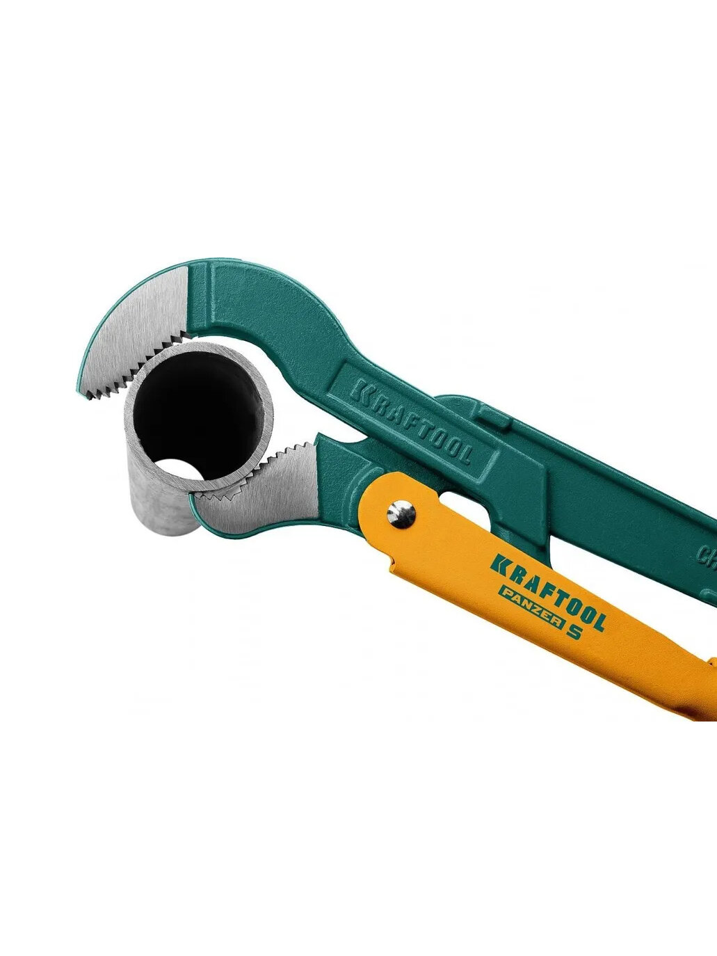 Ключ трубный с изогнутыми губками 240 мм, №0, 1/2" KRAFTOOL PANZER-S, 2733-05