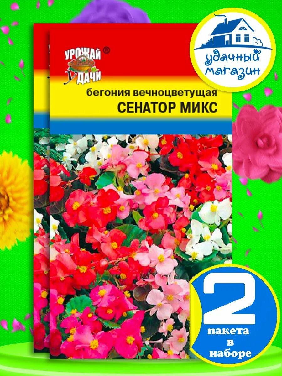 Семена бегонии вечноцветущей