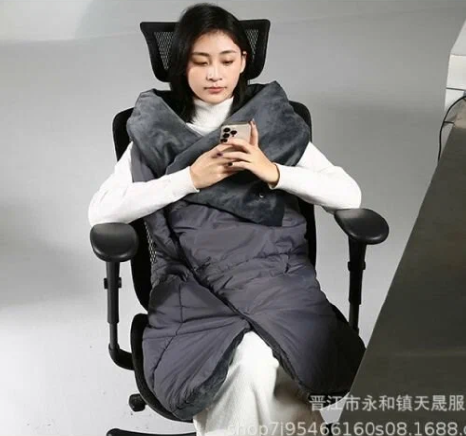 Электрическое одеяло "Наденьте", дальнее инфракрасное, многофункциональное, трехскоростной термостат