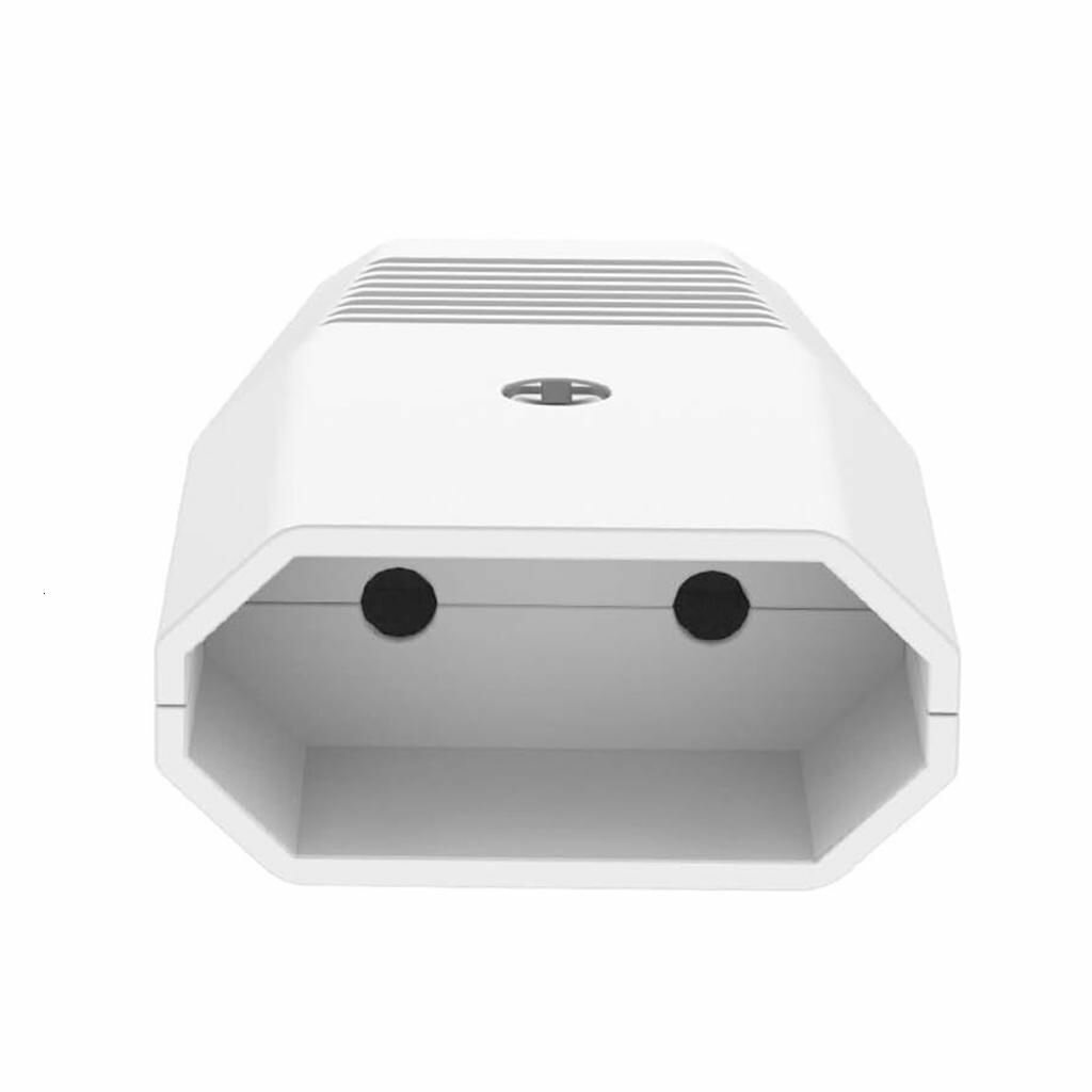 Комплект вилка-розетка, Штепсельная вилка в европейском стиле-белый