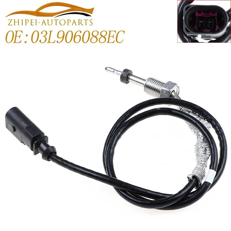 03L906088EC Датчик температуры выхлопных газов двигателя автомобиля для VW GOLF для Audi A3 Seat Skoda 1,6 и 2,0 TDI