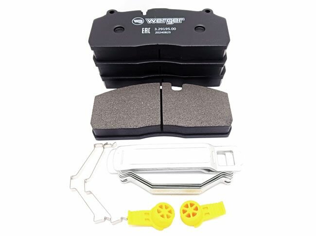 Тормозные колодки SAF HALDEX MODUL T XS DBT22LT WERGER для грузовиков и полуприцепов