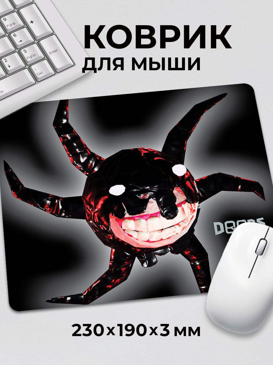 Коврик для мышки Roblox Роблокс Монстры Doors Сущности Скрич