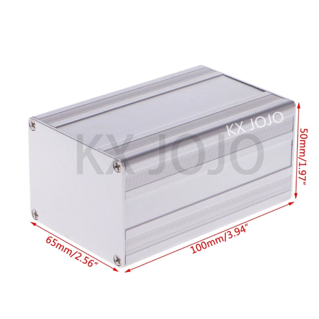 Алюминиевый корпус для электронного проекта 65*50*100 мм