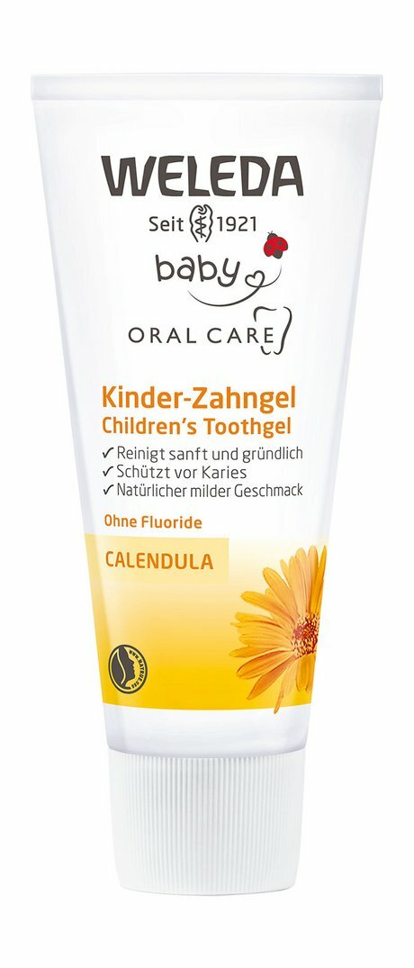 Weleda Baby Oral Care Calendula Children's Toothgel Детская зубная паста-гель с экстрактом календулы 50мл