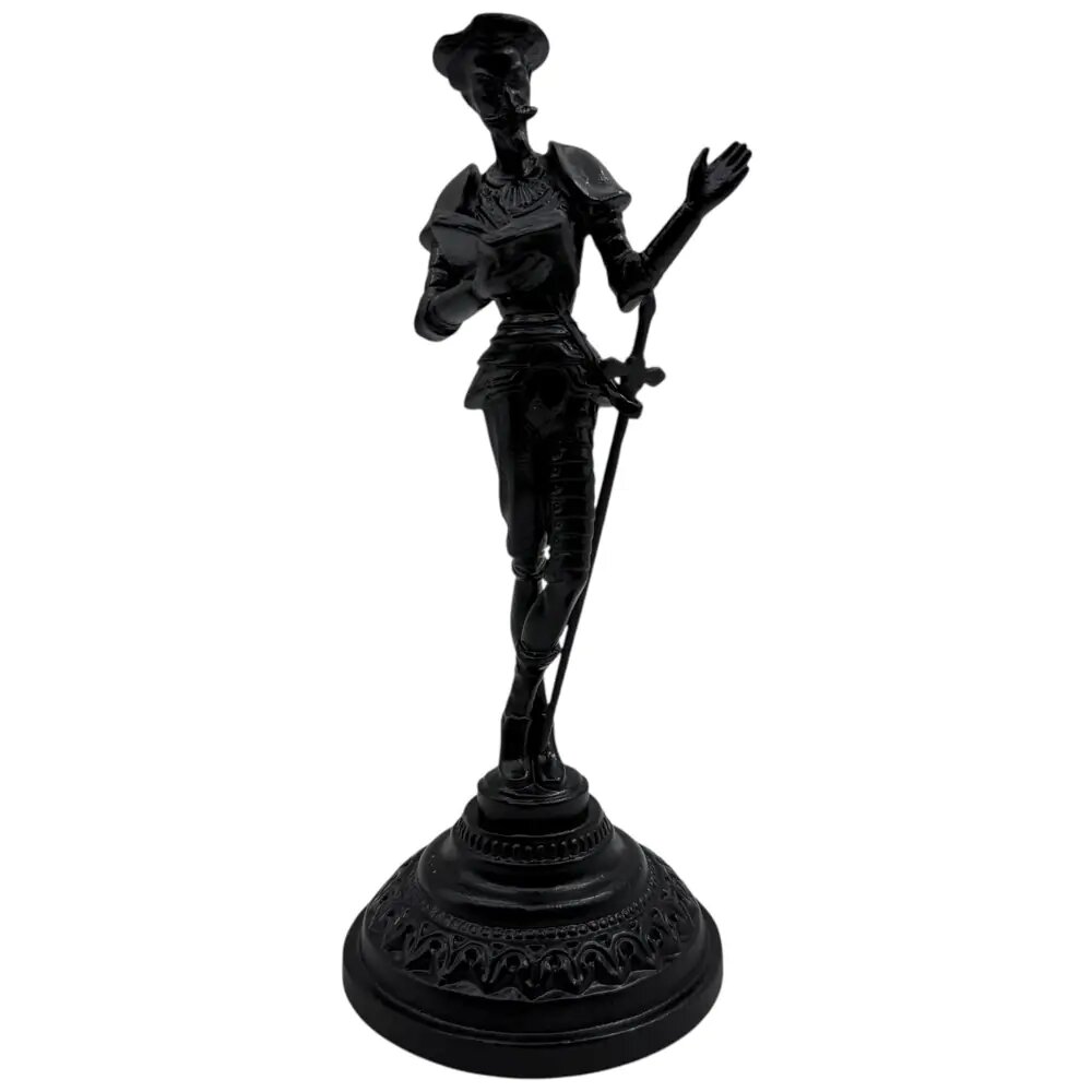 Чугунная скульптура "Дон Кихот" (м/р) 1953 г. Неизв. автор по модели Ж. - Л. Готье, Касли, СССР