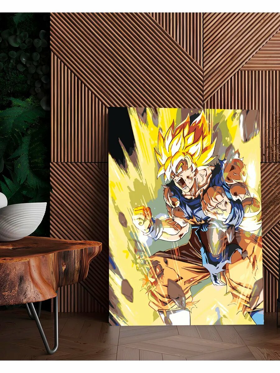 Картина по номерам Аниме-Драгонболл-Драконий