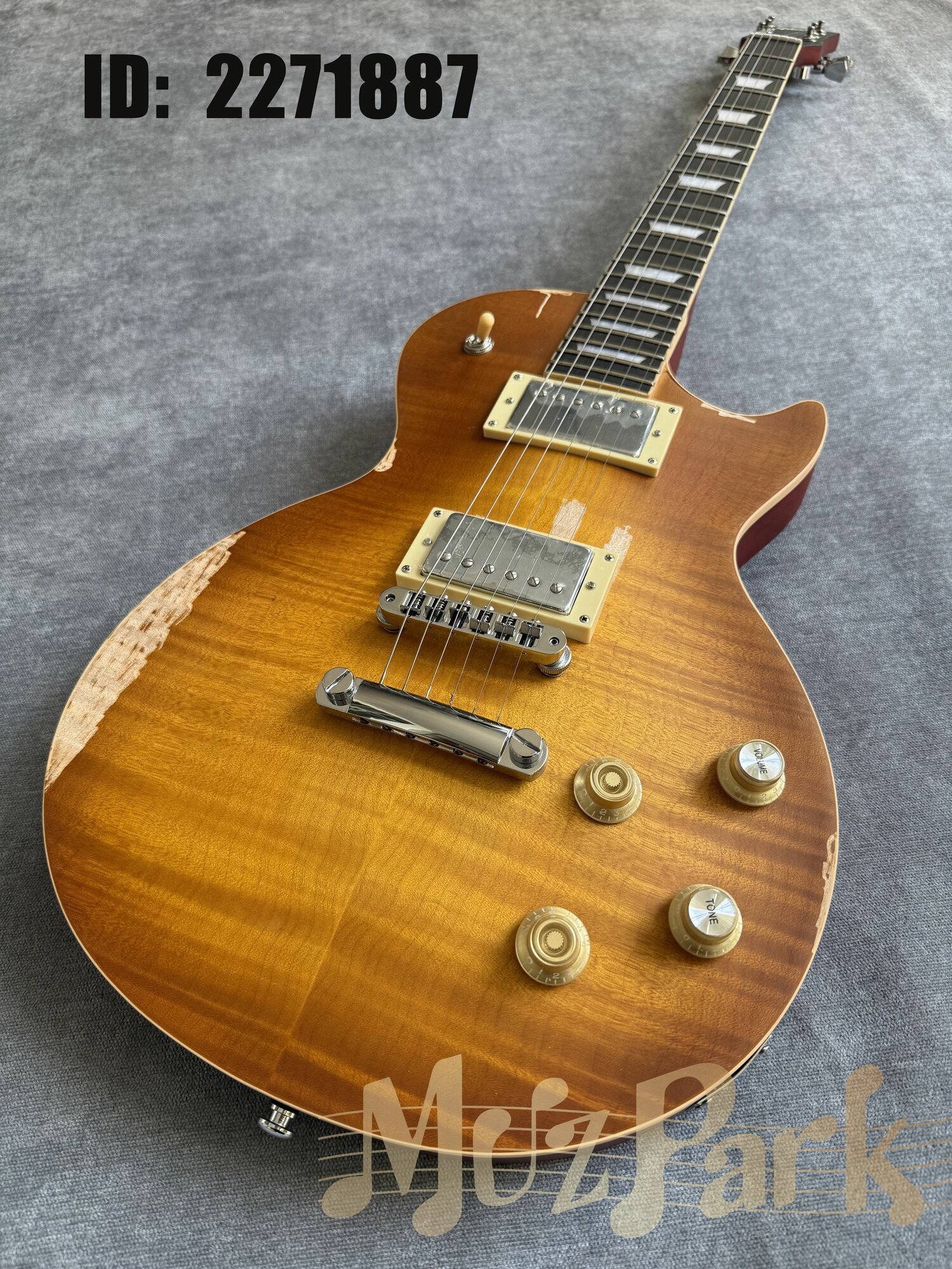 Электрогитара Les Paul Custom Электрическая гитара (гитара для начинающих) 6-струнная, корпус Махагони 39"