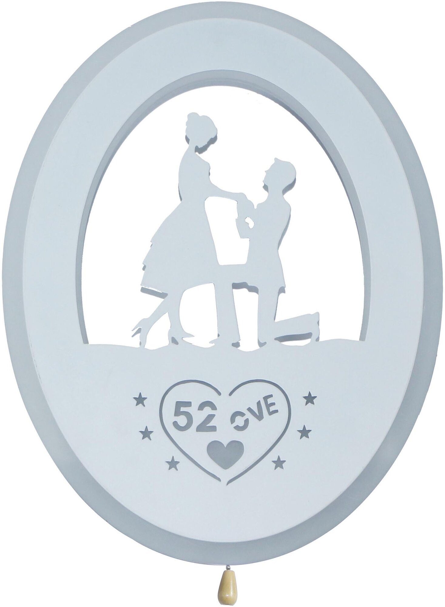 Бра Kink Light "Предложение 074110.25", арматура металл/стекло, LED, выключатель шнурок