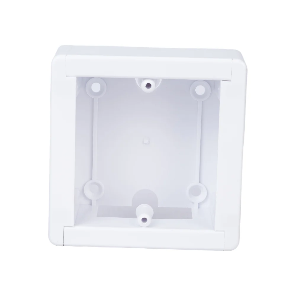 Коробка установочная Greenel GE40231-01, для терморегуляторов, белая, пластик