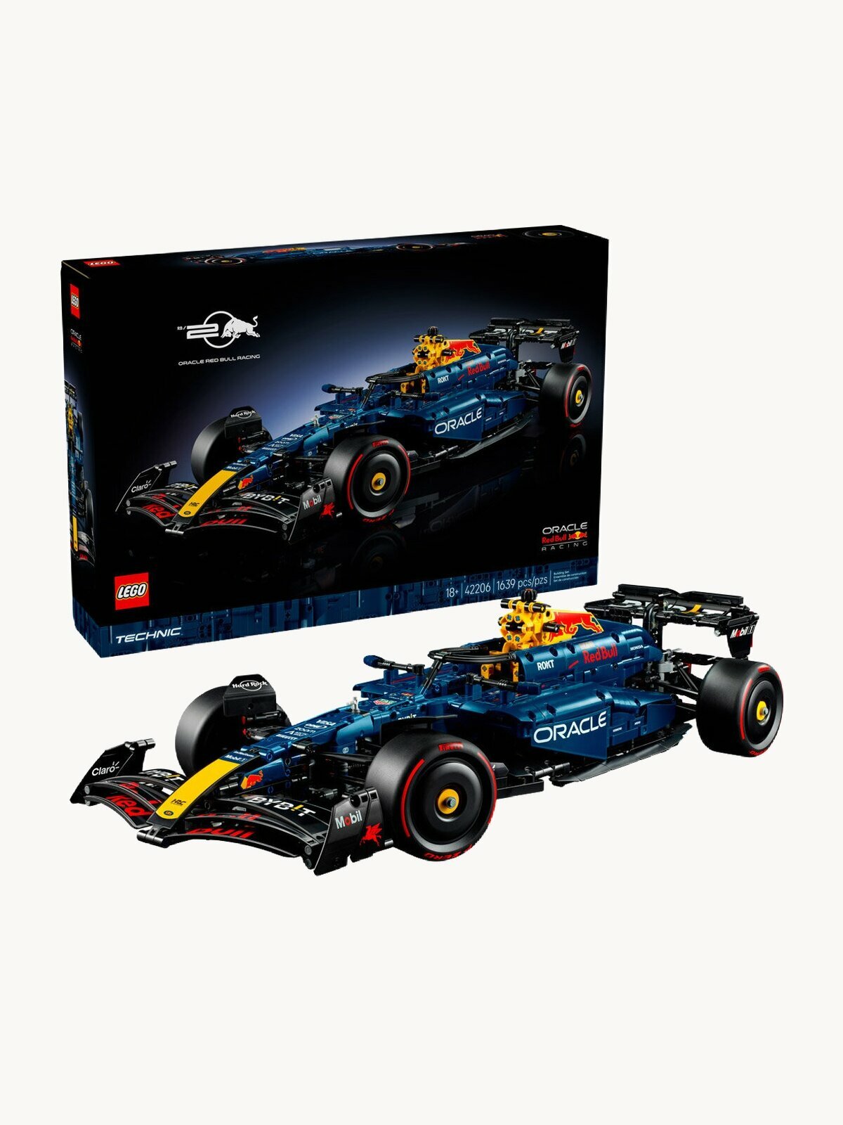 Конструктор LEGO Technic 42206 Oracle Red Bull Racing RB20 F1, 1639 дет.