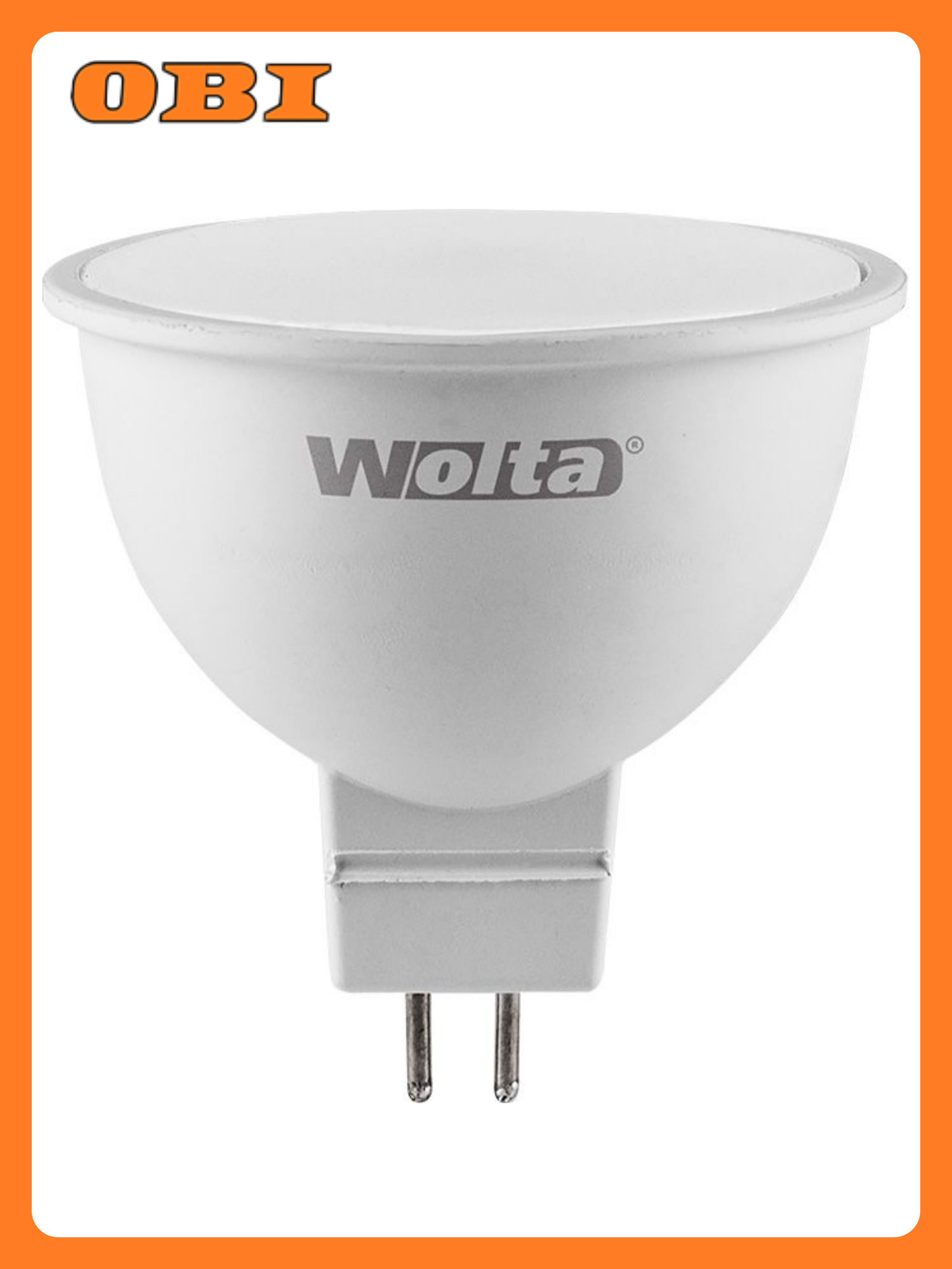 Светодиодная лампа WOLTA 25SMR16-220-7.5GU5.3 7.5Вт 4000K GU5.3