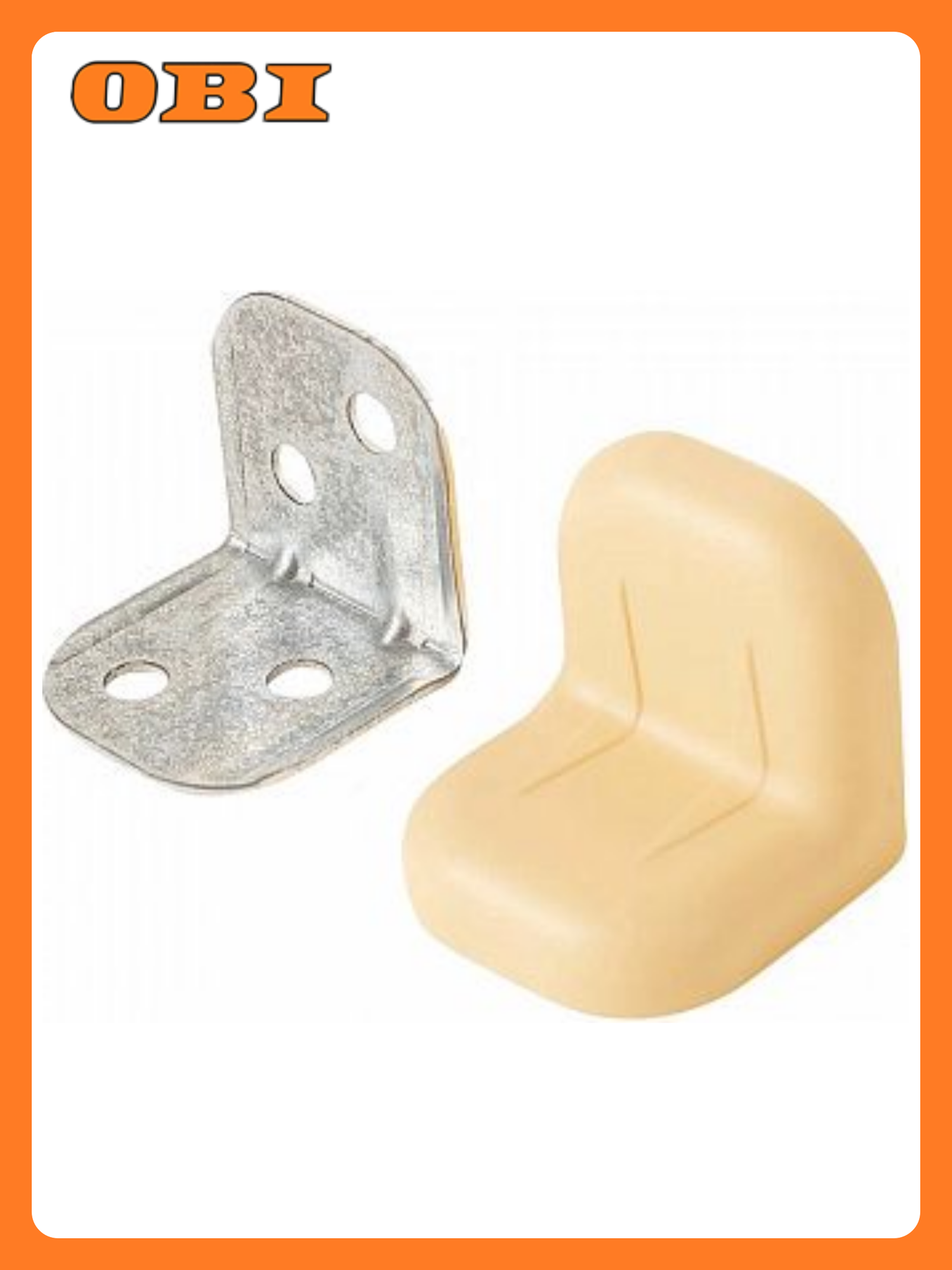 Уголок крепежный 20х20 обливной дуб с пластиковой крышкой (4 шт)