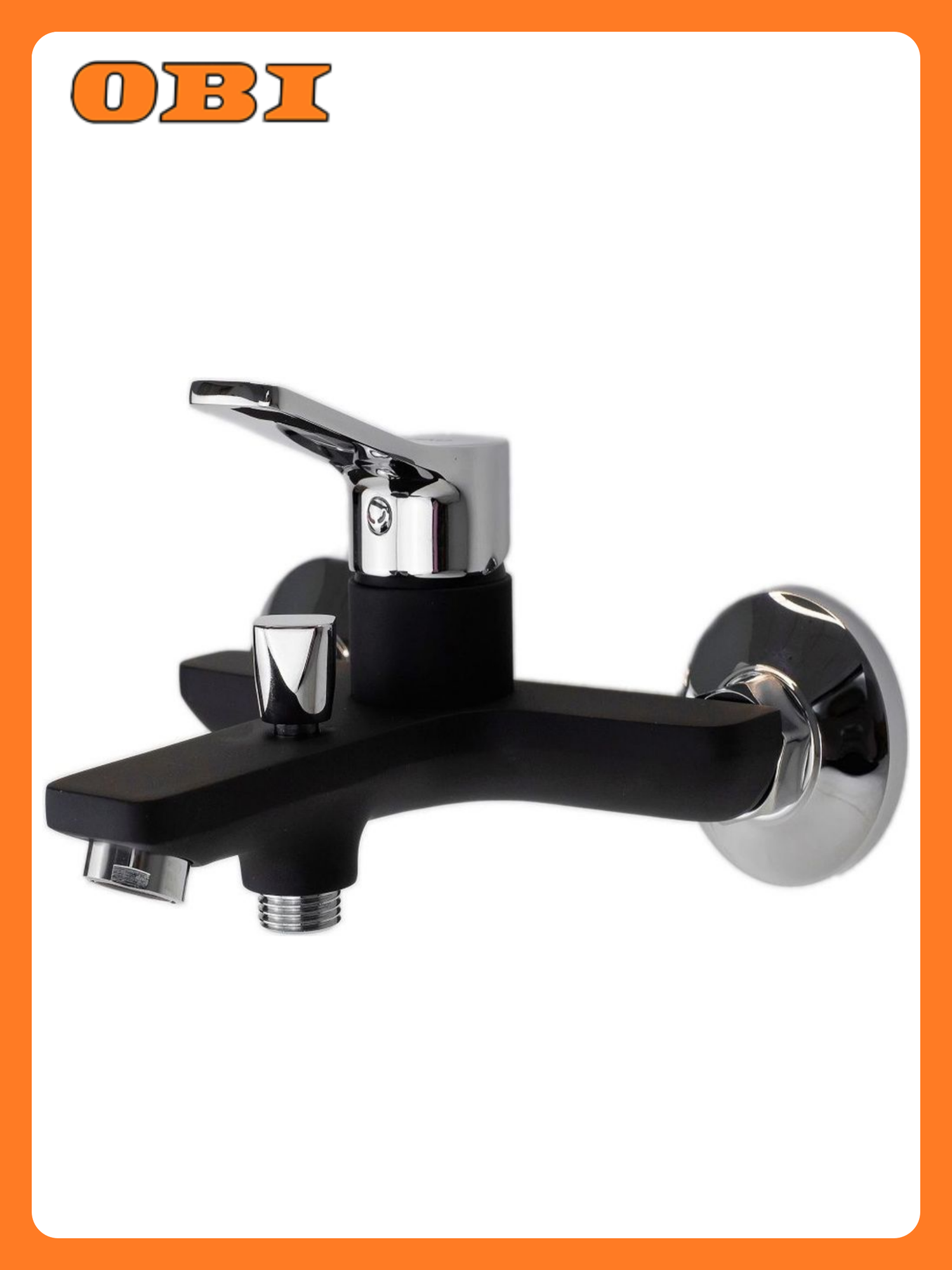 Смеситель для ванны ESKO Ankara AK 54, рычажное управление, хромированное покрытие