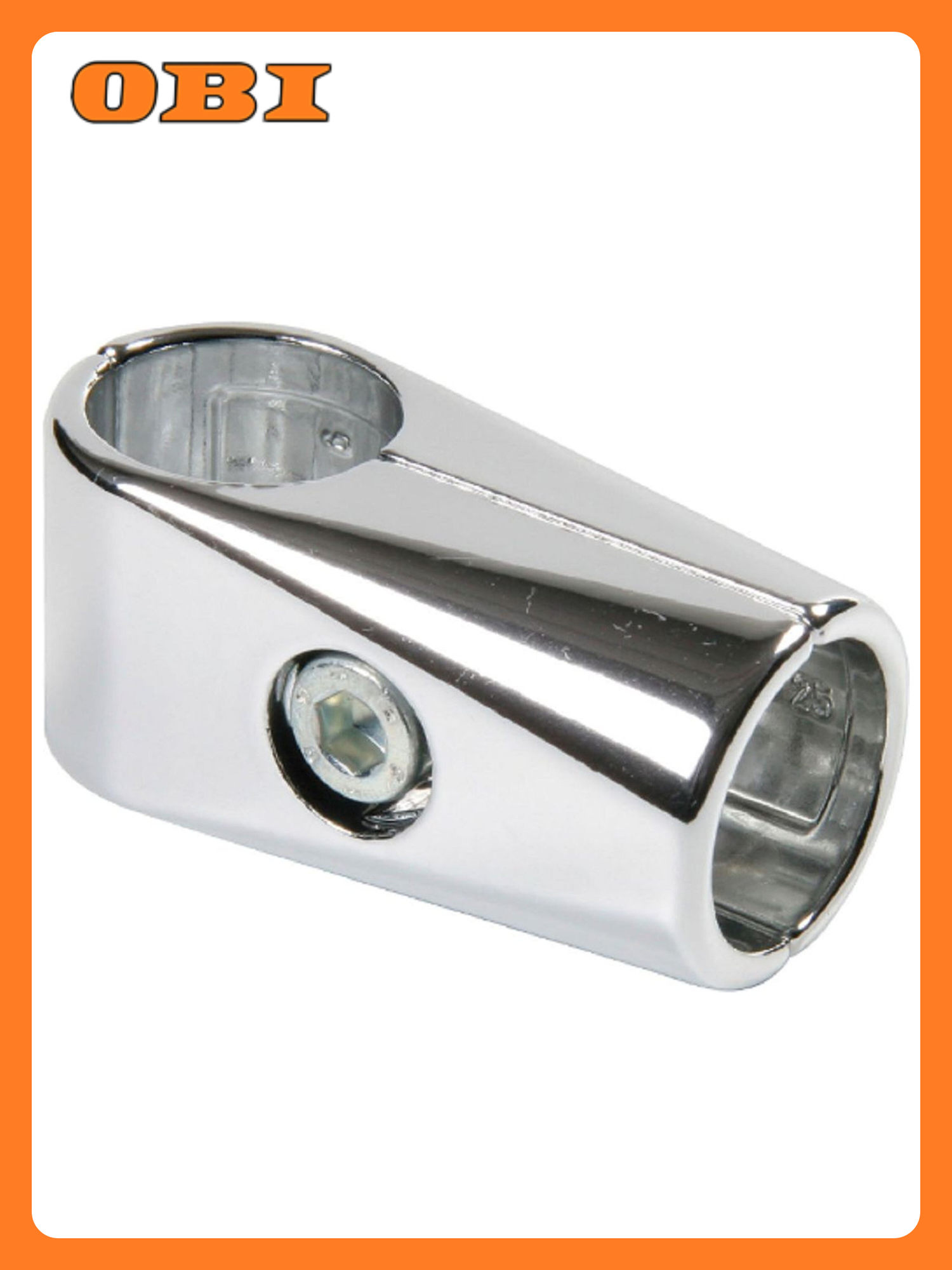 Соединитель Tech-KREP для 2-х труб Т-образный хром