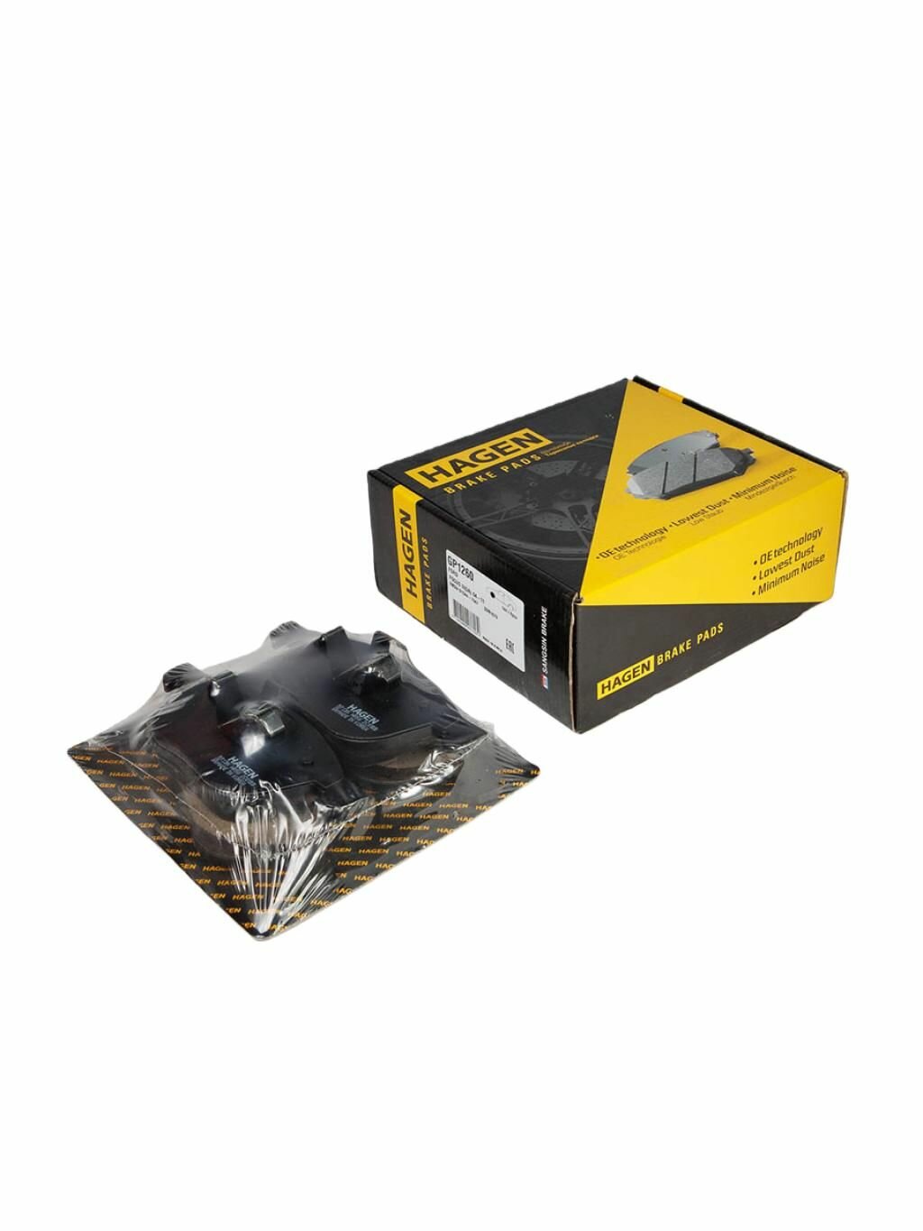 Колодки тормозные SANGSIN GP1260 передние Premium brake pads HAGEN, Ford Focus C-Max 10, 03-, Focus II Turnier 11, 04-, Focus II 11, 04-, Mazda 3 BK14 10, 03-