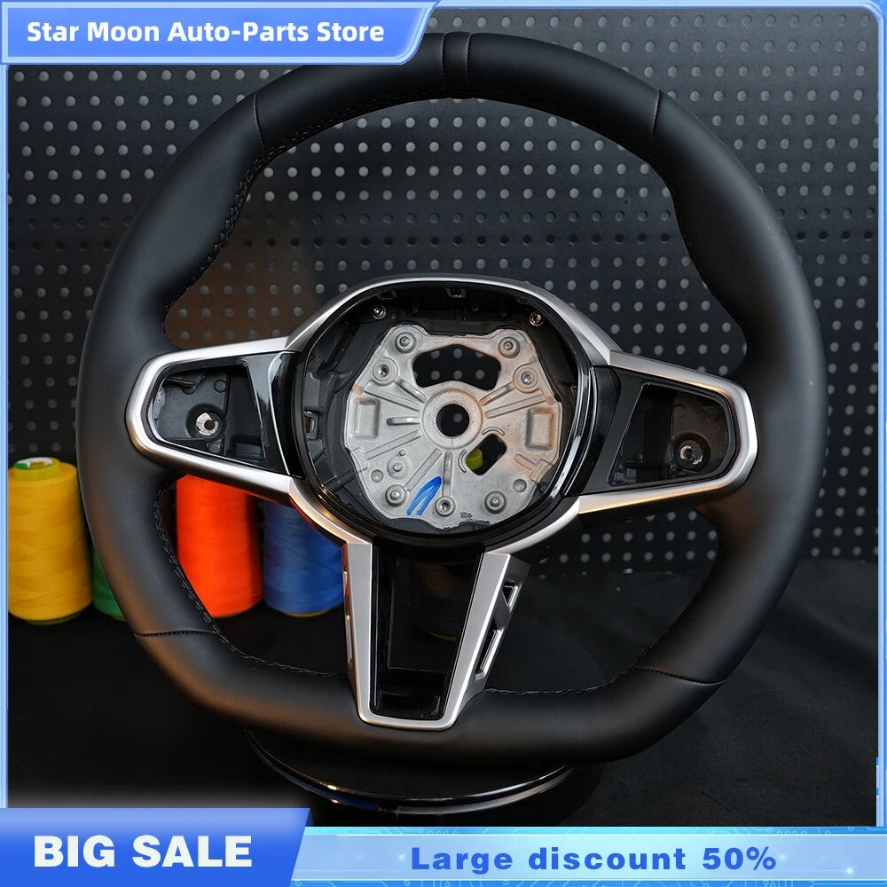 Спортивный руль CS Nappa из кожи подходит для автомобилей BMW 3 4 5 серии G20 G21 G80 G81 G22 G23 G26 G30 G32 G87 G80