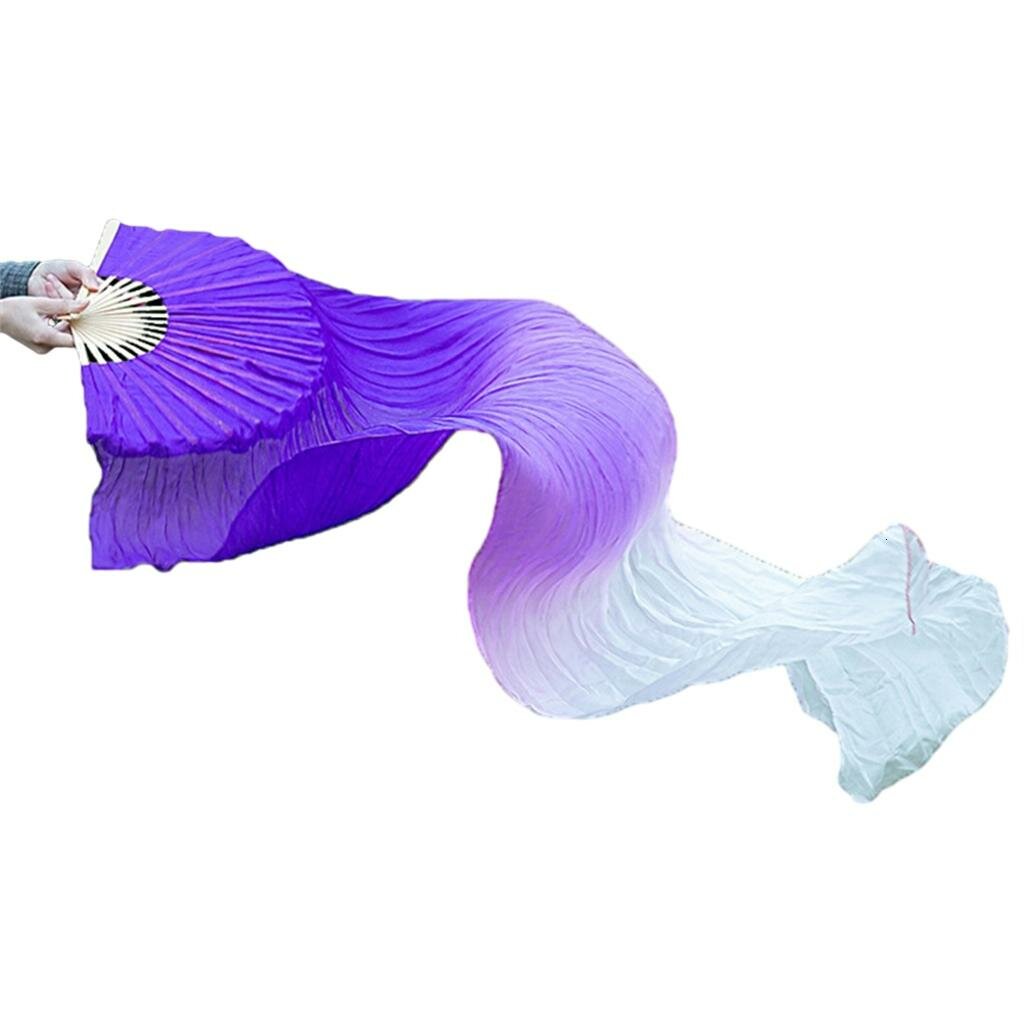 Шелковый танцевальный веер, 12