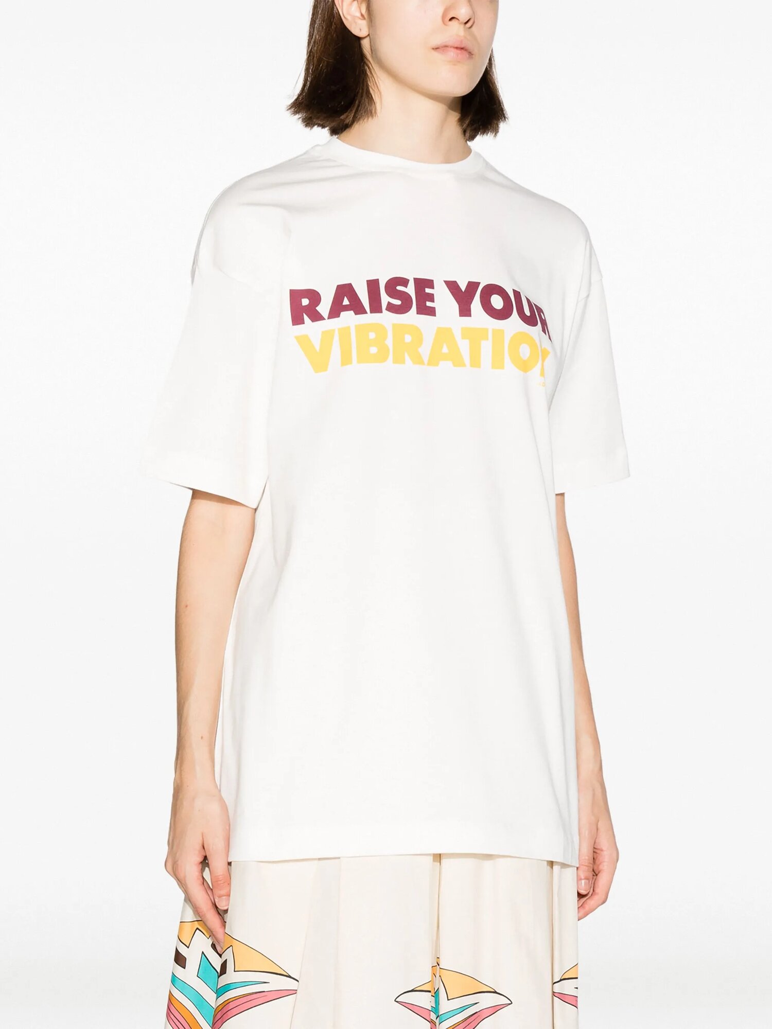Футболка La DOUBLEJ Raise Your Vibrations, размер XL, коричневый — фото 1