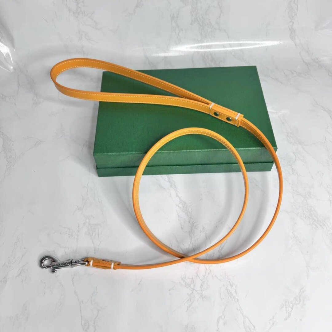 Корейская версия легкой роскоши, поводок для щенков GOYARD, поводок для домашних животных, поводок для тедди, французского бульдога, маленького собаки, поводок для прогулок с собакой