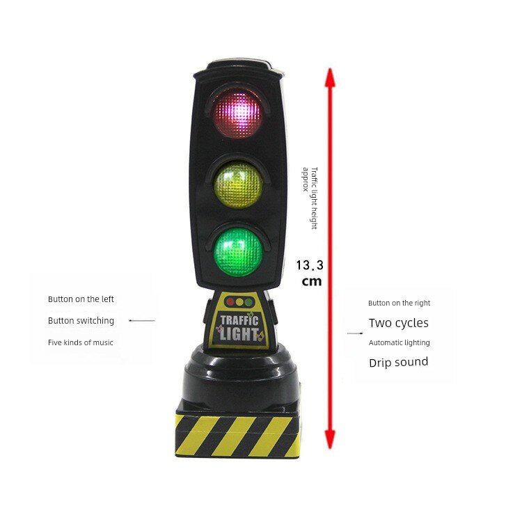 Игрушечный светофор, детский электрический контроллер для трека с дистанционным управлением, модель нейтрального