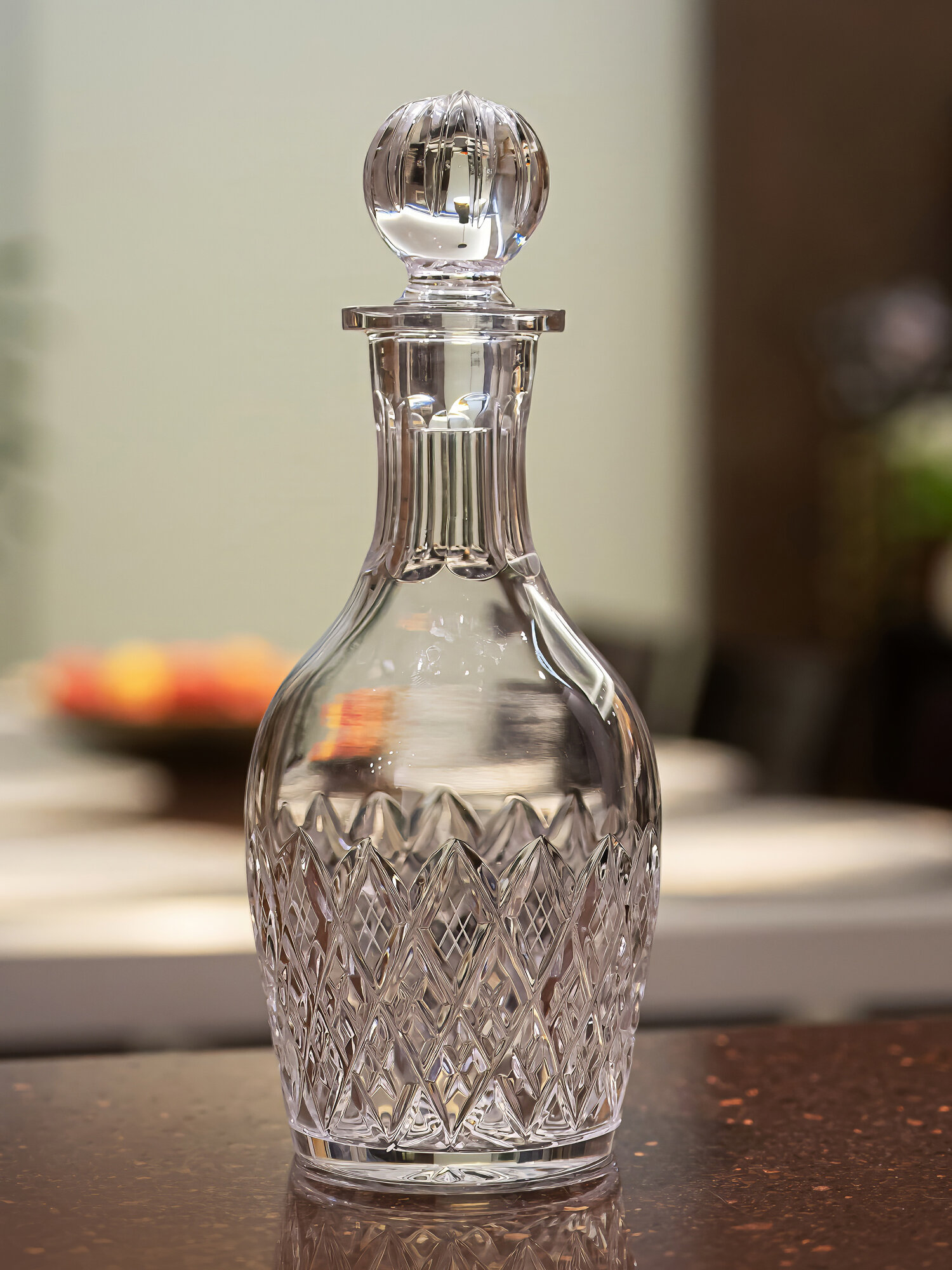 Хрустальный графин для вина без ручки, объём 0.45 литра, Неман 800/91, 4319/0,45л