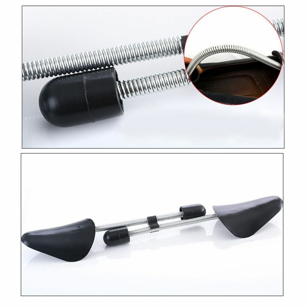 Легкая держатель для обуви для мужчин и женщин, пружинная распорка для путешествий и хранения, Черный - Мужской стиль