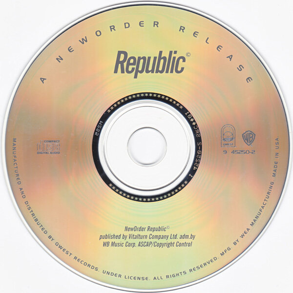 Компакт-диск New Order: Republic (1 CD) — фото 1