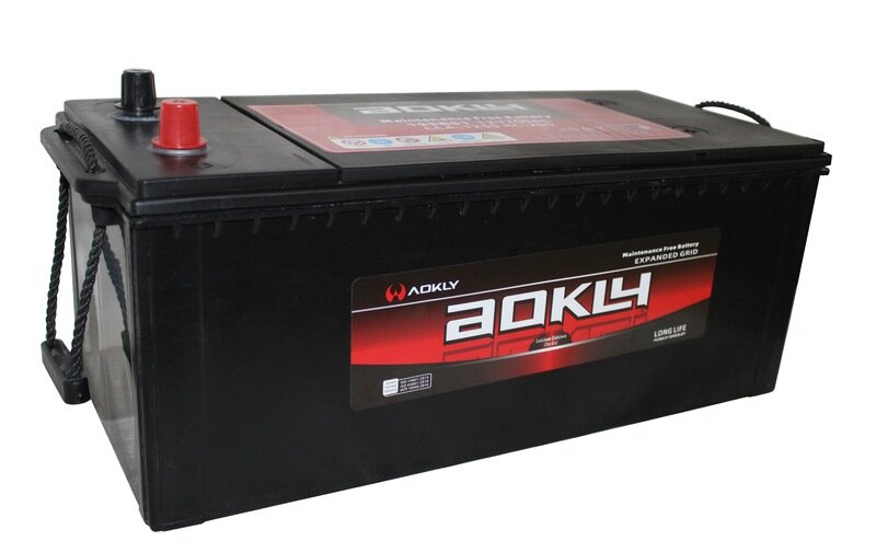 Аккумулятор грузовой AOKLY 195G51 200А. ч 1250А ПП (517x221x221) D5 517x221x221